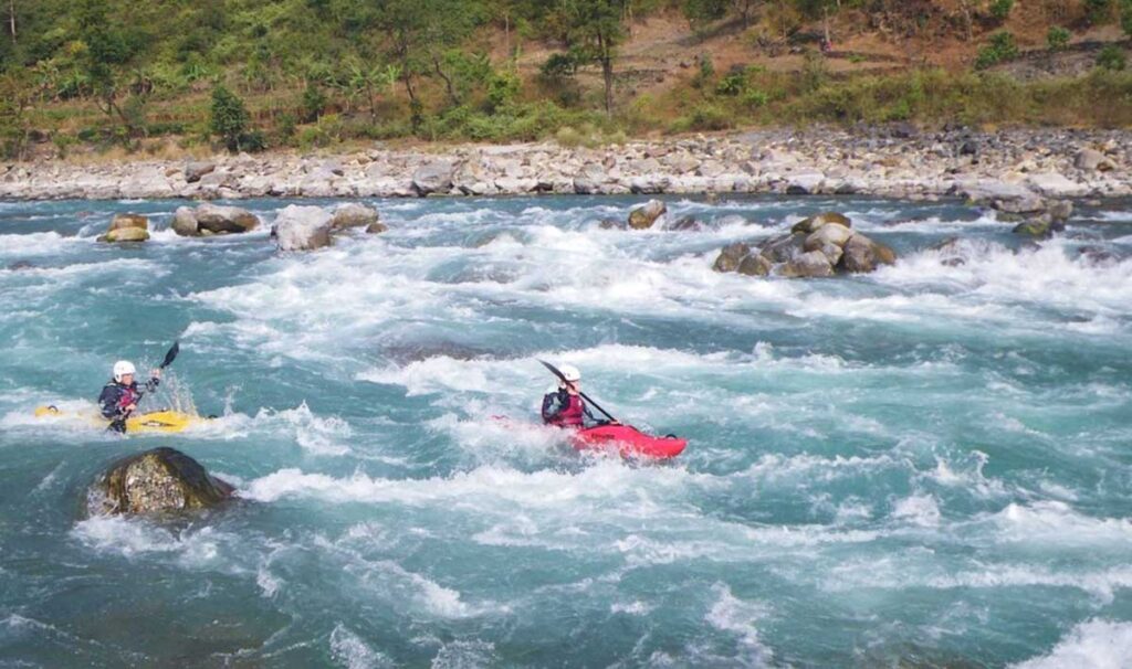 Sunkoshi River Rafting - Goma Adventures